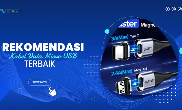 Inilah 10 Rekomendasi Kabel Data Micro USB Terbaik