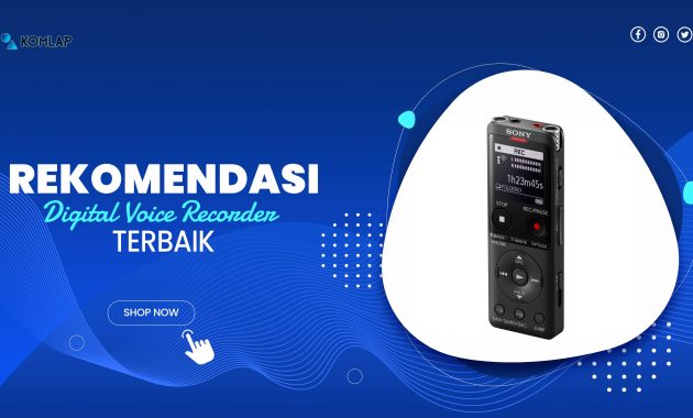 10 Rekomendasi Digital Voice Recorder Terbaik dengan Harga yang Murah ...