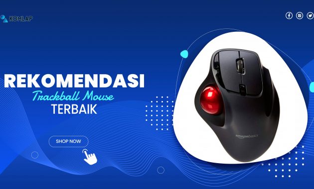 10 Rekomendasi Trackball Mouse Terbaik, Cocok untuk Main Game - Komlap